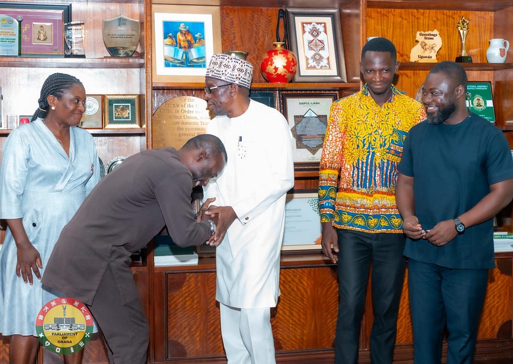 The Speaker of Ghana's Parliament, Rt. Hon Alban Kingsford Sumana ...